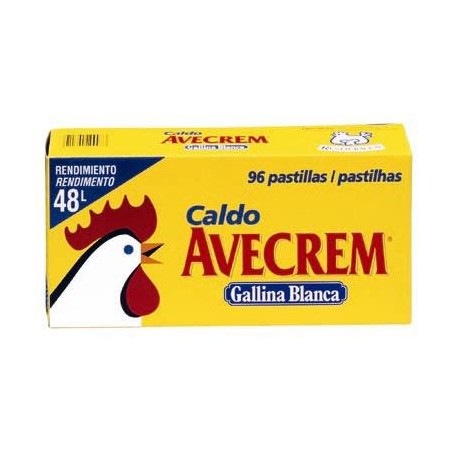 Comprar Caldo Avecrem pollo 96 Pastillas 936 gr baratas Online Horeca