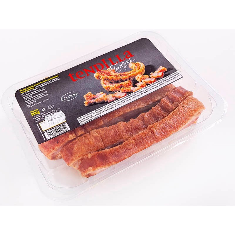 Compra Torreznos Tendilla Horno Panceta Tiras 500 Gr